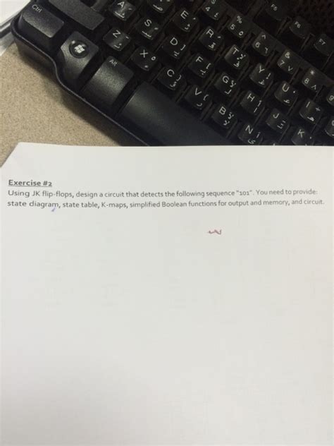 Solved Using JK Flip Flops Design A Circuit That Detects Chegg Com