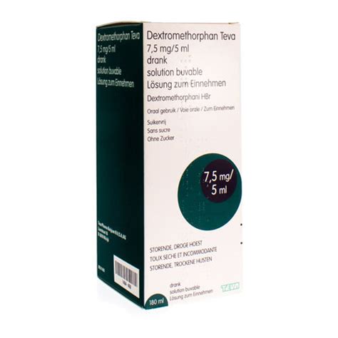 Dextromethorphan Teva Sol Per Os 180 Ml Christophar