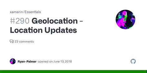Geolocation Location Updates Issue Xamarin Essentials Github