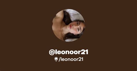 Leonoor21 Instagram Tiktok Linktree