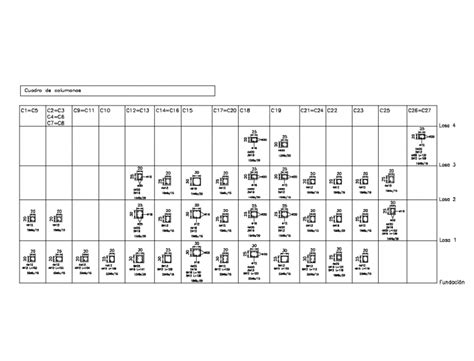 Column Constructive Structure Of House Cad Drawing Details Dwg File Cadbull