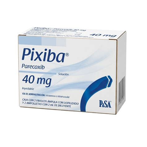 Pixiba Parecoxib 40mg Caja Con 2 Frascos Inyectables Farmacia Sanorim