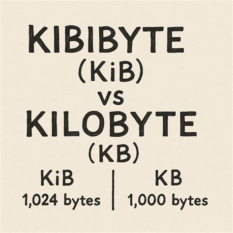 Kibibyte Kib Vs Kilobyte Kb Whats The Real Difference Kibibyte