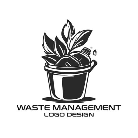 Premium Vector Waste Management Vector Logo Design