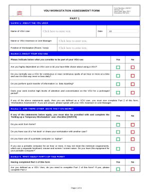 Ergonomic Assessment Checklist Template Complete With Ease Airslate