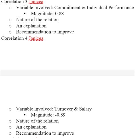 Solved Correlation 3variable Involved Commitment And