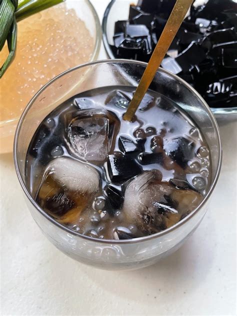 Vegan Samalamig Sagot Gulaman Recipe Tapioca Pearl And Jelly Drink