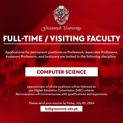 cs computerscience faculty jobs opportunities umme hani raees