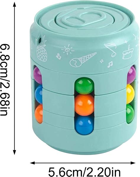 Rotating Gyroscope Rotating Puzzle Gyroscope Relieve Fidget Spinner Gyroscope Cube Gyroscope