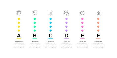 6 단계 원이있는 비즈니스 프로세스 차트 인포그래픽 순환 기업 워크플로 그래픽 요소 회사 순서도 프리젠 테이션 슬라이드 템플릿