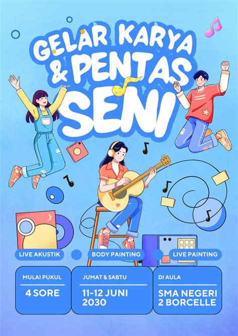 Gratis Desain Contoh Seni Canva