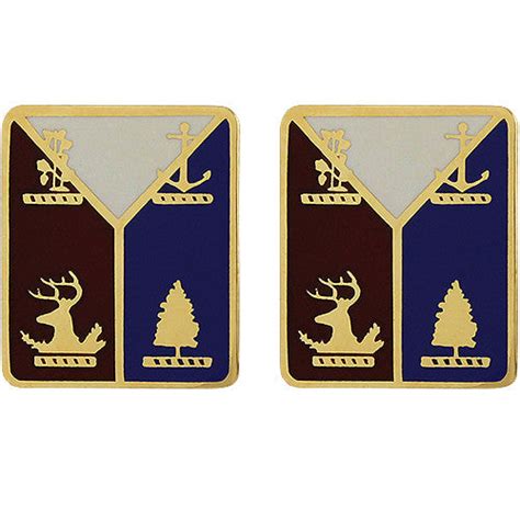 143rd Support Group Unit Crest Sold In Pairs Usamm
