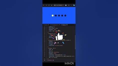 Css Star Rating Feedback Animationdesign Coding Frontend Webdevelopmentcss Webdev Youtube