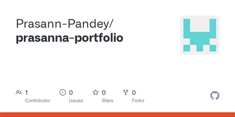 Github Prasann Pandeyprasanna Portfolio
