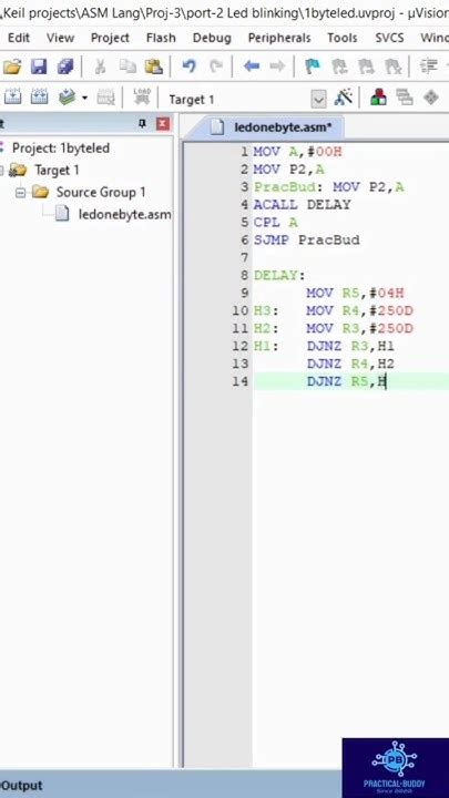 8051 Led Blinking Dancing Lights 8051 8051microcontroller Embeddedprojects 8051projects