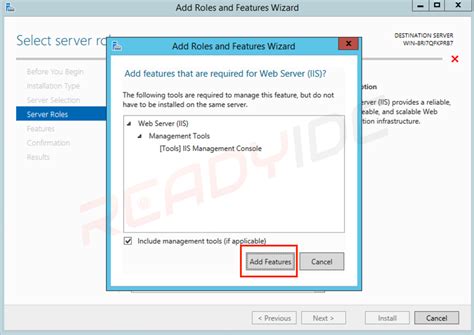 ขนตอนการตดตง IIS Web server บน Windows Server 2012 ReadyIDC Service 24 Hour Support