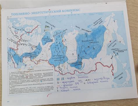 Карта месторождений россии