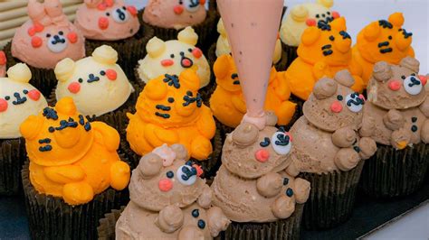 귀염뽀짝 끝판왕 곰돌이가 가득한 부산 디저트 카페 위파티 Youtube