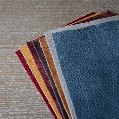 Italian Leather Upholstery Swatches Colorful Leather Upholstery