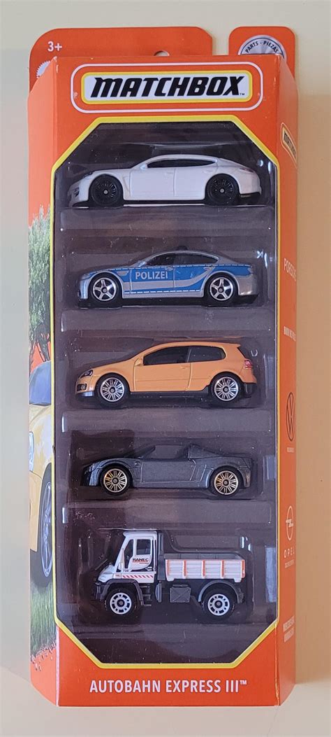 5 Pack R Matchbox