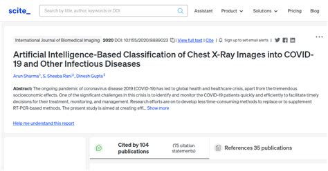 Artificial Intelligence Based Classification Of Chest X Ray Images Into