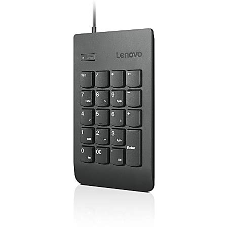 Lenovo USB Numeric Keypad Gen II Cable Connectivity USB Interface 19 Keys Notebook Tablet PC