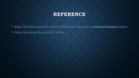 microsoft windows command prompt pptx operating systems computer