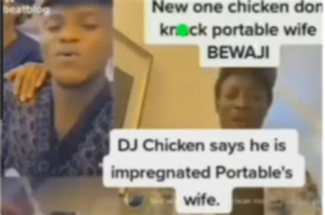 Bewaji Ewatomi Dj Chicken Threatened To Release My Sex Tape Portables Wife Celebrities