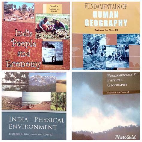 Geography Ncert Textbooks Class 11 And 12 Combo Of 4 Books With A Free 3 Colour Book Mark 2025