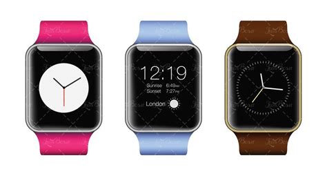 وکتور ساعت مچی ساعت هوشمند چک کردن ایمیل توسط ساعت ایران طرح