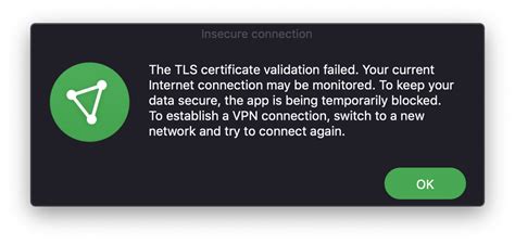 Anyone Else Getting This Tls Certificate Validation Failed Warning R Protonvpn
