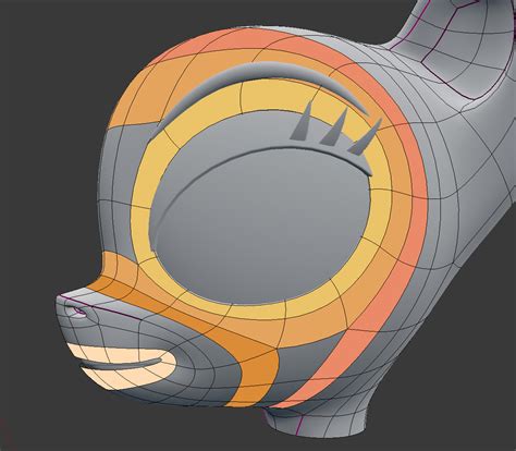 Mesh Topology Lesson 011a Edgeloops Around The Face By Sparkbox Fur Affinity [dot] Net