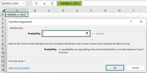 Norm S Inv Function In Excel Formula Examples How To Use