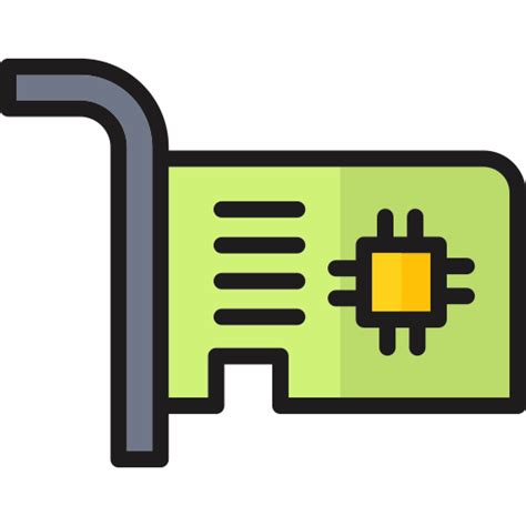 Network Interface Card Generic Outline Color Icon