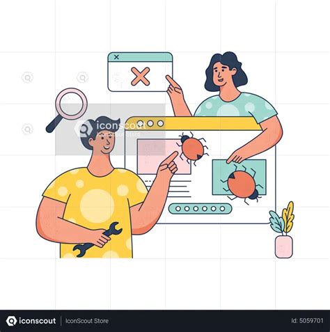 Bug Fixing Illustration Free Download Design And Development Illustrations Iconscout