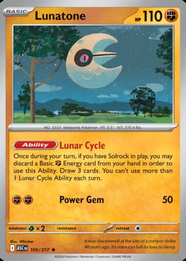 Lunatone Crown Zenith Galarian Gallery Pokemon Card Prices And Trends
