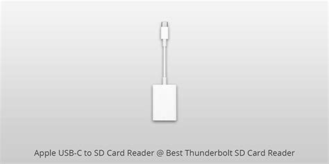 5 Best Thunderbolt Sd Card Readers In 2026