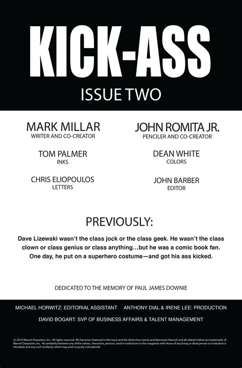 Read Online Kick Ass Comic Issue 2