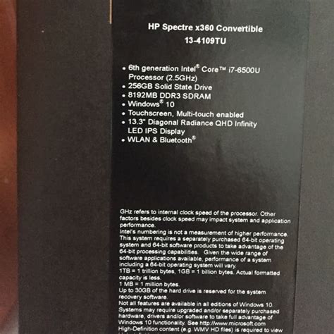 HP Spectre Laptop Computers Tech Parts Accessories Networking On Carousell