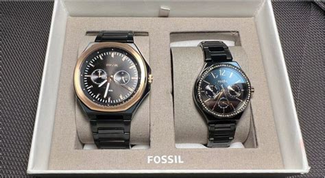 Fossil Couple Watch Set Luxury Watches On Carousell