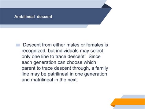 Sociology Ii Descent Meaning Defination And Its Typespptx
