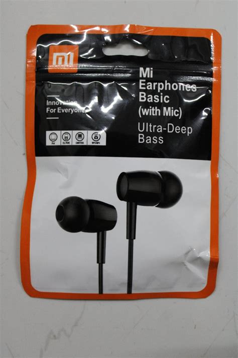 Wired White Mi Earphone Basic With Mic At ₹ 60piece In Ahmedabad Id