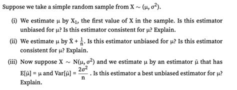Solved Suppose we take a simple random sample from X μ σ Chegg