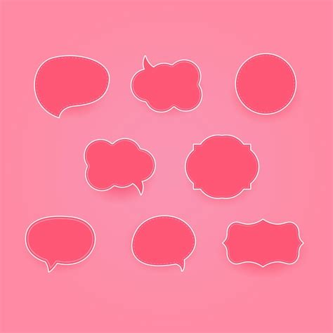 Premium Vector Cute Shape Banner Collection Vector Design