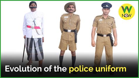 Evolution Of Police Uniform Youtube