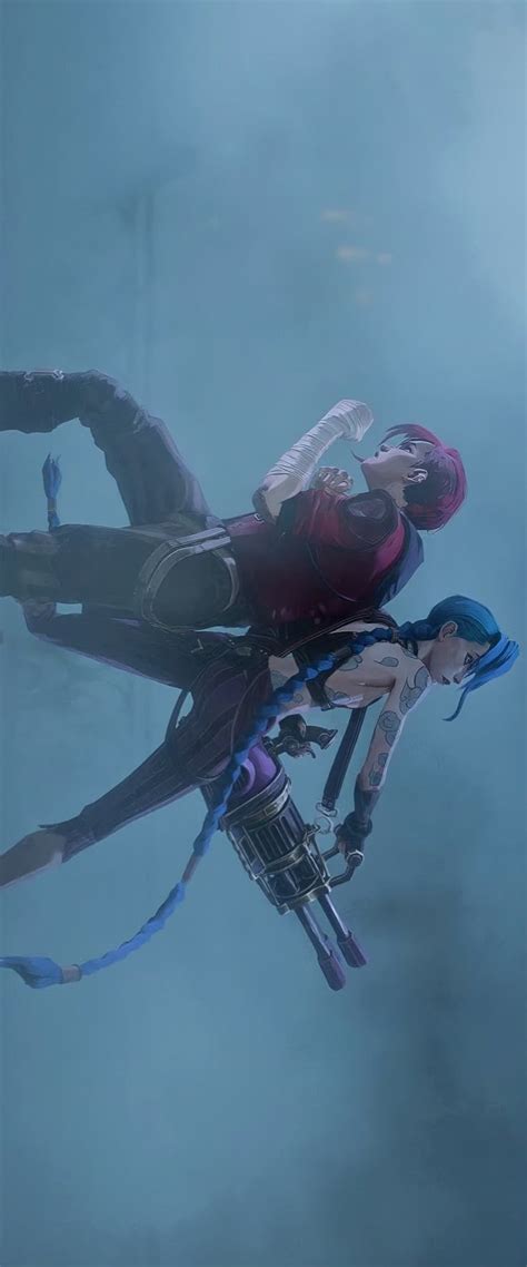 Arcane Vi And Jinx Nel 2025 Sfondi Sfondi Iphone Immagini