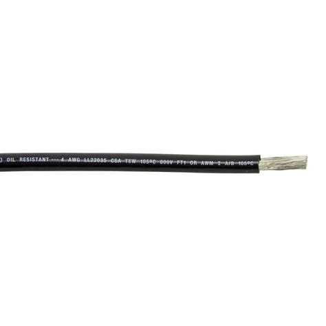 20 Awg Black 25 Marine Rated Battery Cable Hi Line Inc