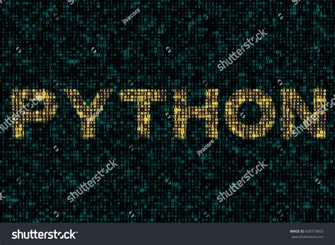 Abstract Technology Digital Backgrounds Word Python Stock Illustration Shutterstock