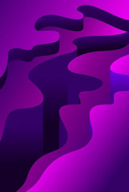 Premium Vector Abstract Modern Background Gradient Color Purple Gradient Vector Design