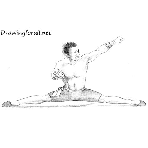 Drawing For All — How To Draw Johnny Cage